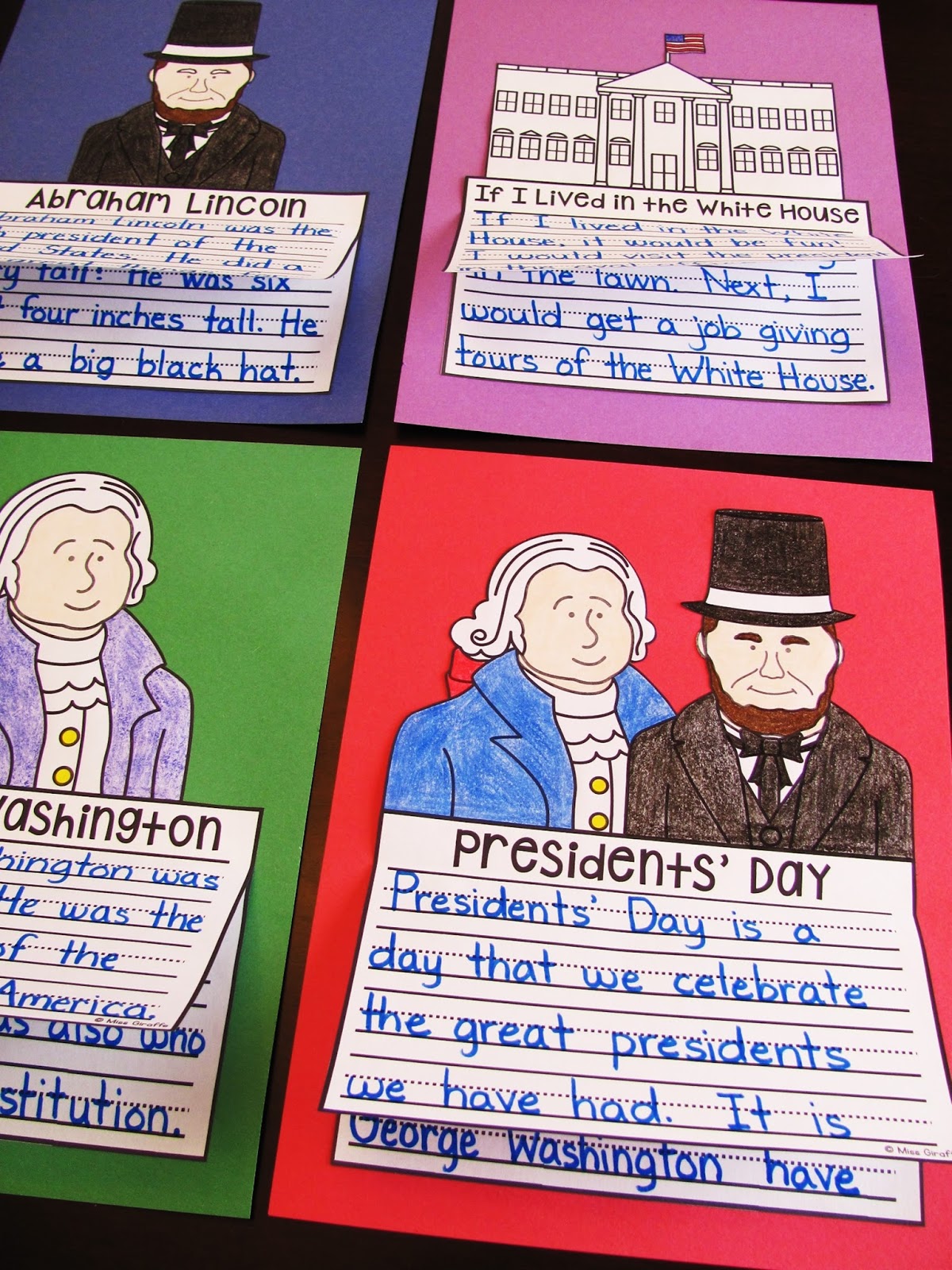 Miss Giraffe's Class: February Writing Prompts