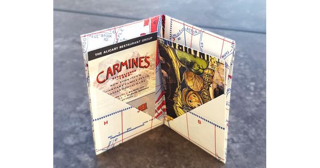 Recycled Paper Card Wallets DIY | tamdoll's workspace