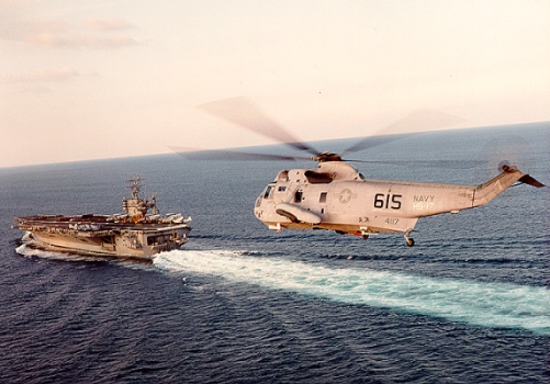 U.S. Navy Aircraft History: Carrier Plane Guard by Helicopter