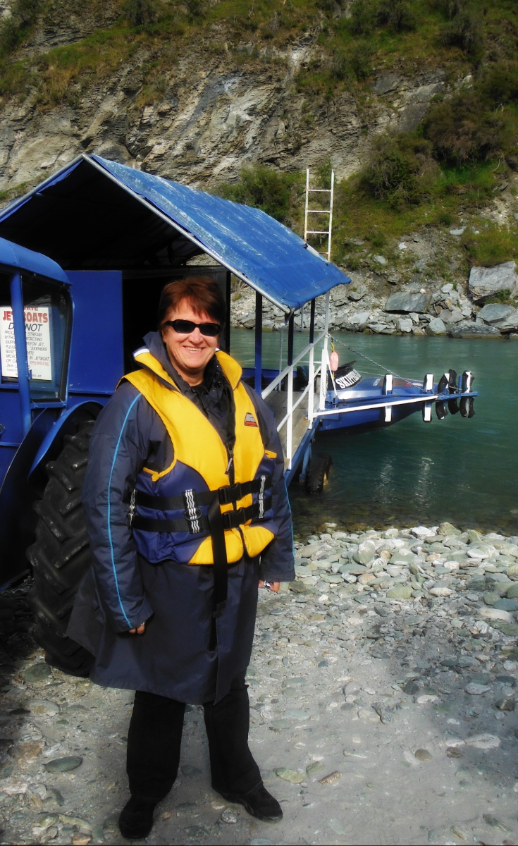 Ford Family Photos: Jetboating on the Shotover River, Skipper's Canyon ...