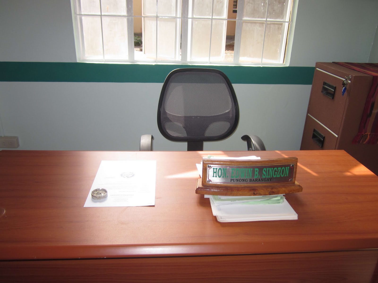 LABAN, PANDAYAN!: The Newly-Repaired Barangay Hall