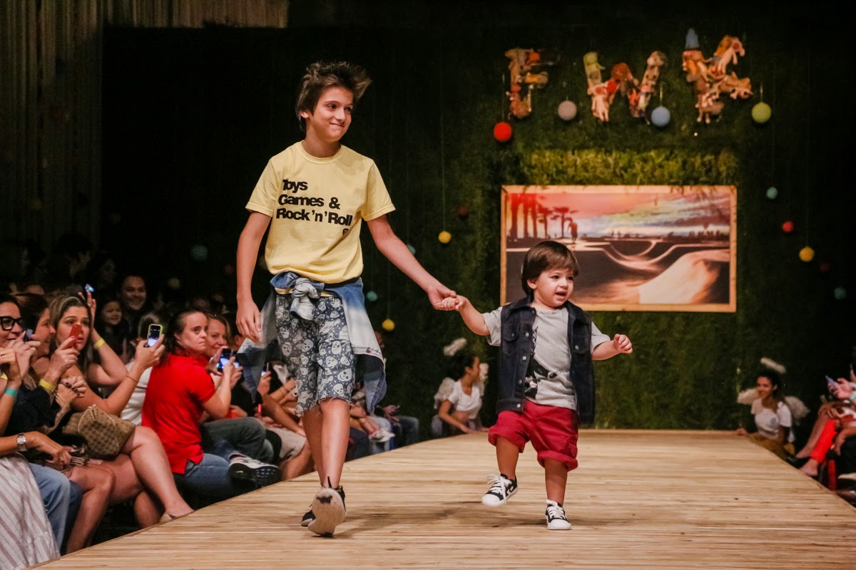 Fashion Weekend Kids – Desfile Mini U.S. – Baú de Menino