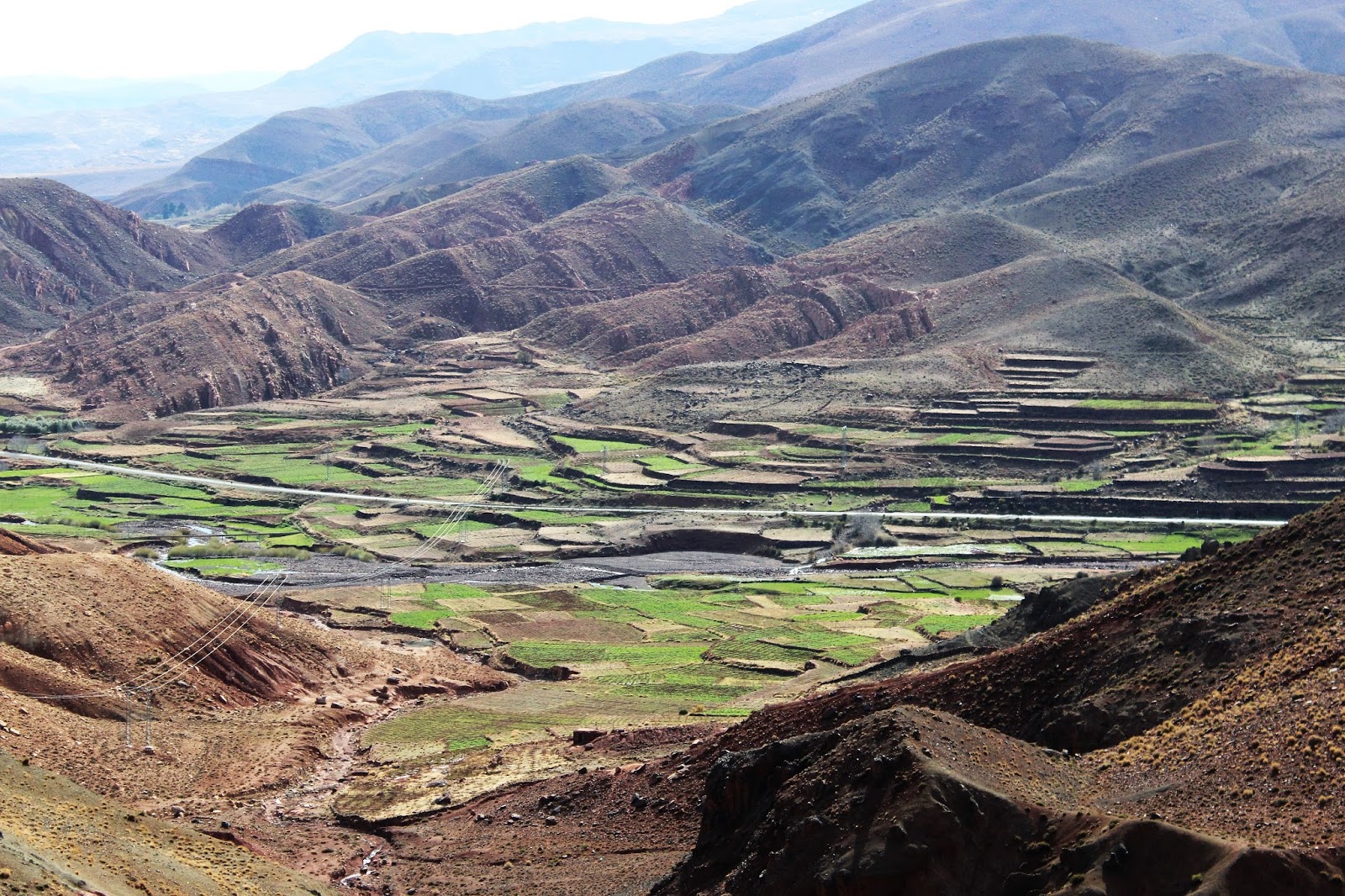 Souvenir Chronicles: MOROCCO: DRIVING THROUGH THE HIGH ATLAS MOUNTAINS ...
