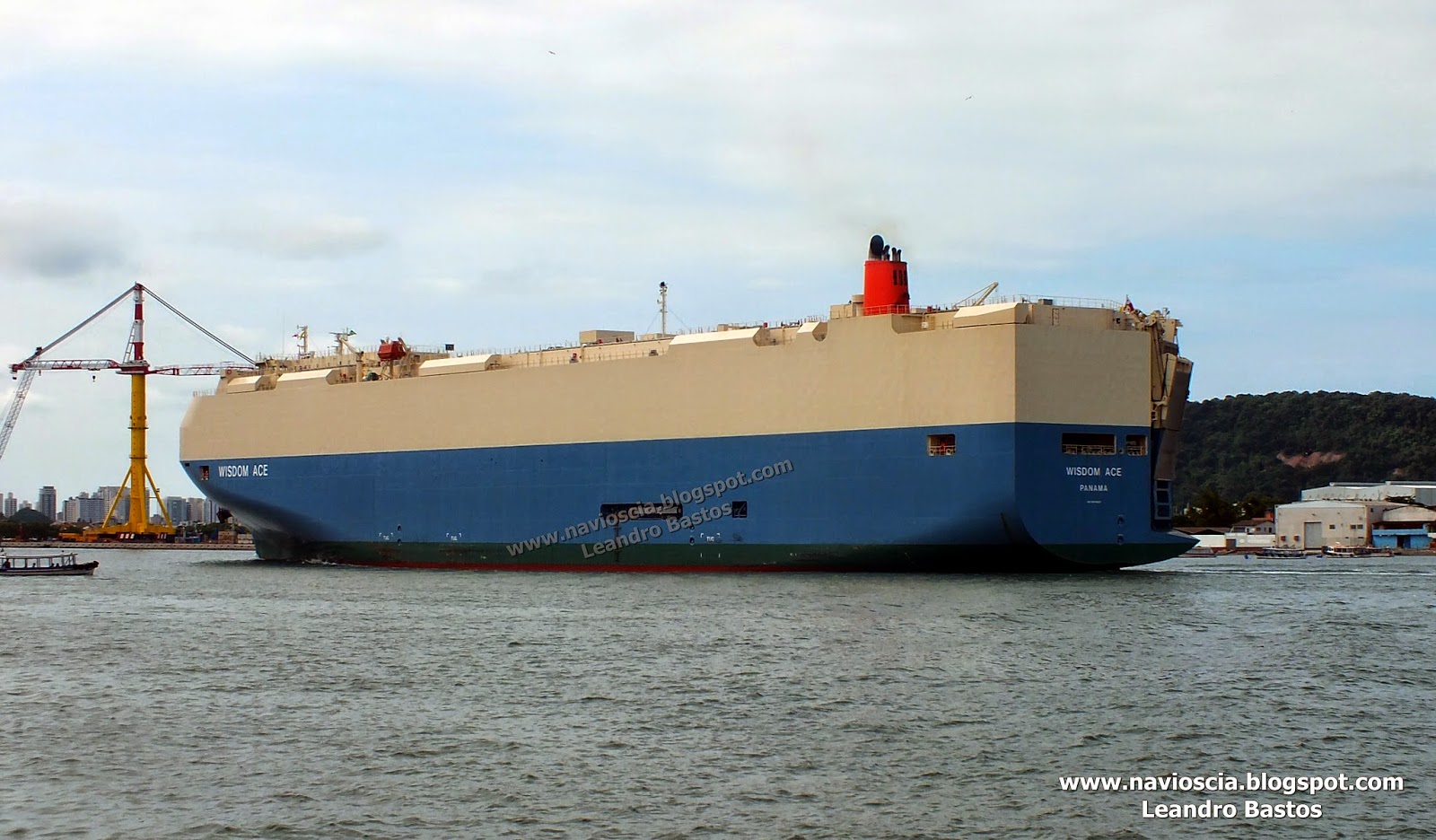 Navios de Santos & CIA: Navio WISDOM ACE