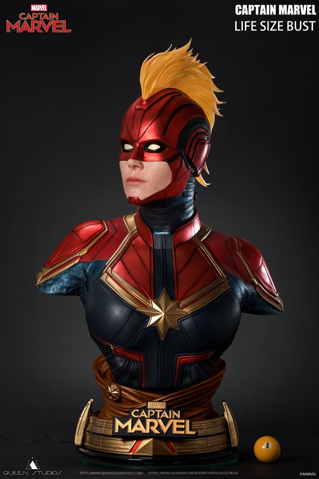 Captain Marvel Bust 1/1 (Queen Studios Collectibles)