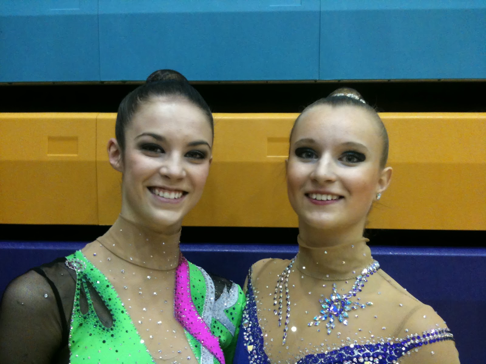 Laura & Steph compete for Great Britain!
