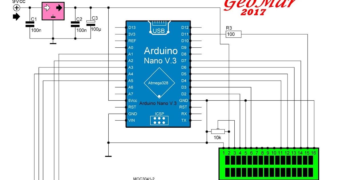 * GeoMar Blog * : Timer ON-OFF cu 2 Canale si Arduino Nano V3