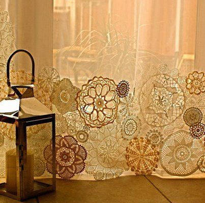 Eye For Design: Fun, Unique, and Inexpensive Window Treatments