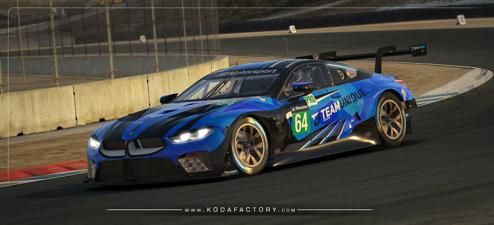 Koda Factory: Team Unique Simracing BMW M8 GTE | iRacing