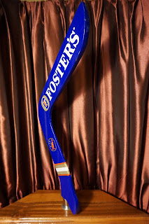 Tap Handle #532: Foster's Boomerang