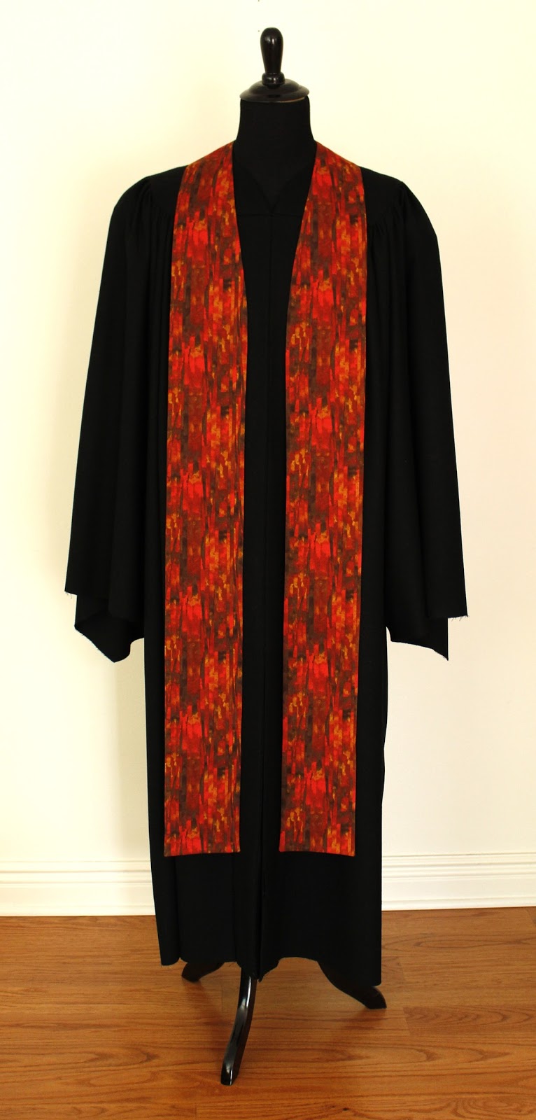 Clergy Stoles: Red Autumn Clergy Stole