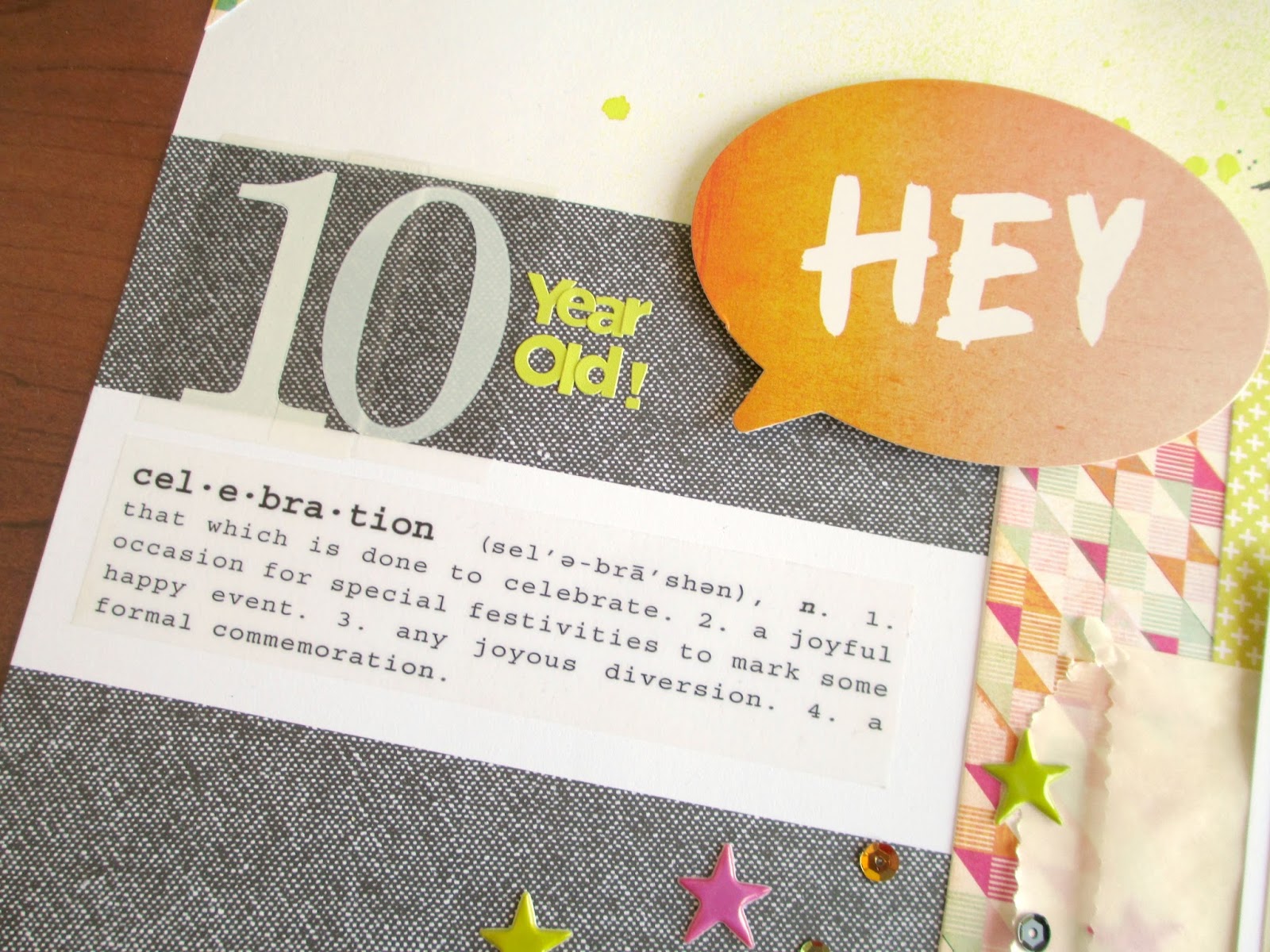 Precocious Paper: Hey! 10 Year Old! - SRM Stickers