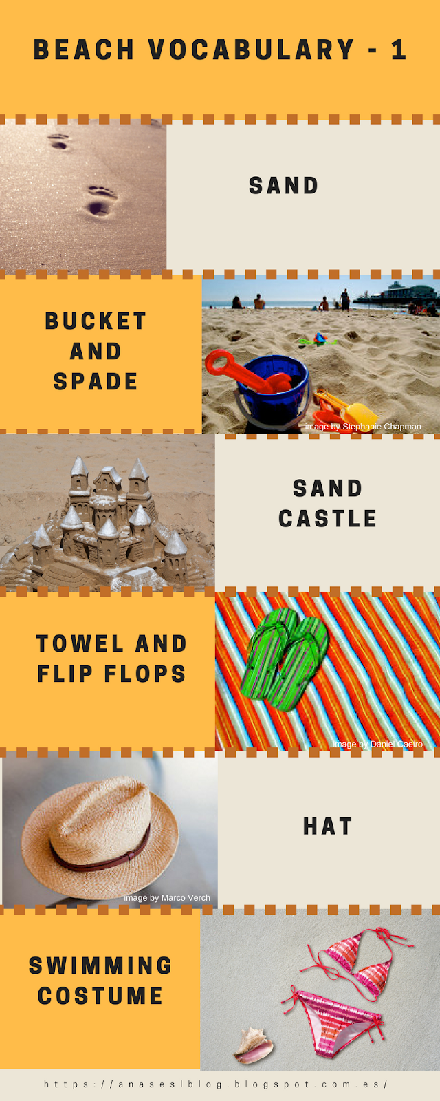 CPI Tino Grandío Bilingual Sections: Beach vocabulary 1