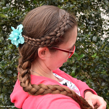 Miriam's Vlecht Lessen: 6 plukken in-/opvlecht (6 strand French/Dutch ...