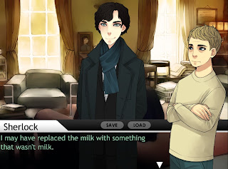 Sherlock: The Pendant Soldiers. Visual Novel game based off of Charles ...