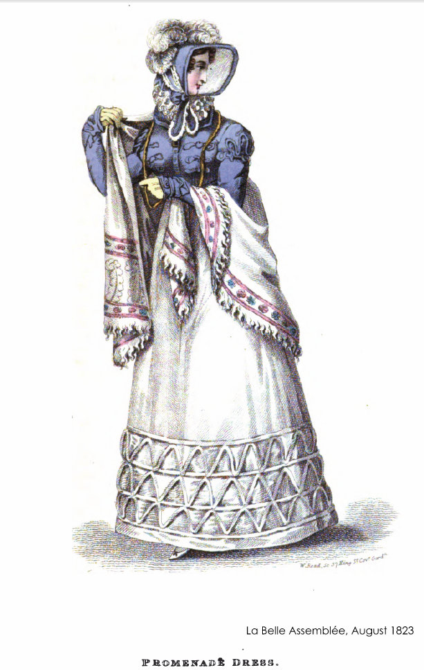 Two Nerdy History Girls: Day Fashions for August 1823