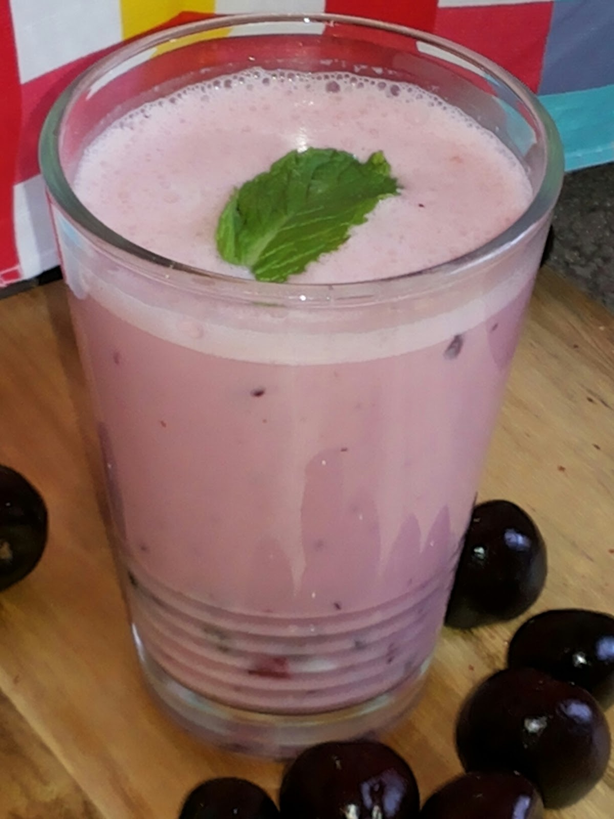 Desi Tadka - Flavor of Indian Kitchen: Red Cherry Lassi