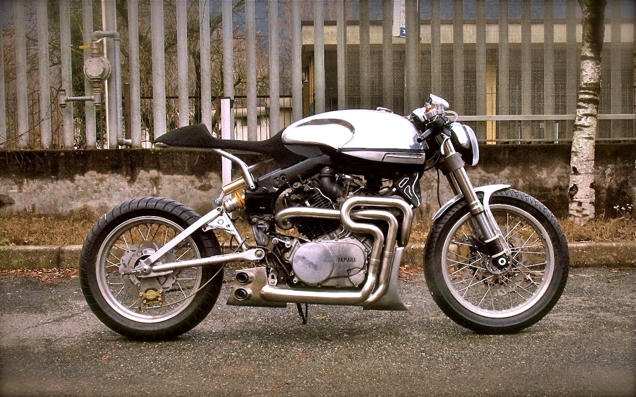 BLACK CAT garage : Yamaha TR1 Cafe Racer "Fireball"