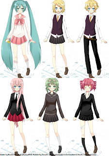 Vocaloid Desu: Mini-games baseados em Vocaloid