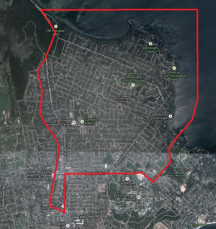 BC Iconoclast: Gordon Head - the Greenest Place in Canada