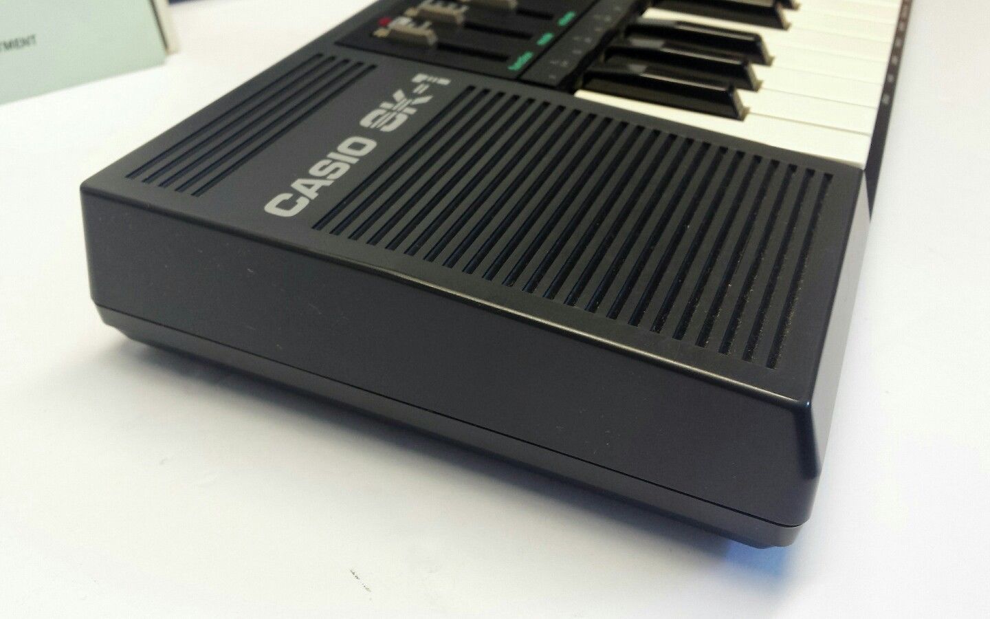 MATRIXSYNTH: Casio SK-1 Sampling Keyboard Synthesizer w/ Manual & Box ...
