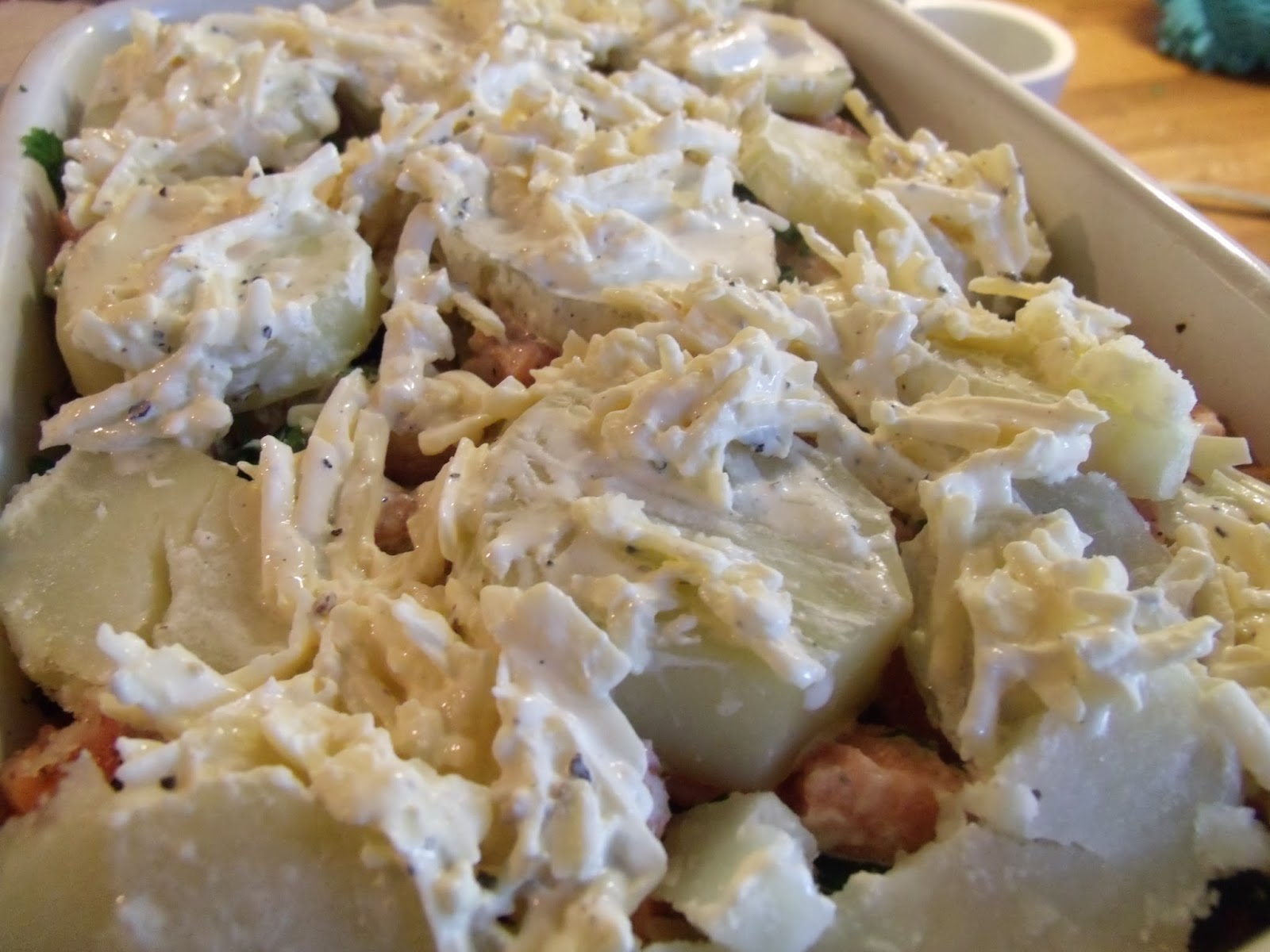 Lola and Finn's mum: What d'you get when you cross a lasagne and a fish ...