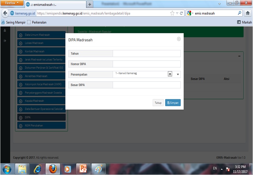 Langkah-langkah Pengisian Emis Lengkap Tahun 2018/2019 Disertai Dengan ...