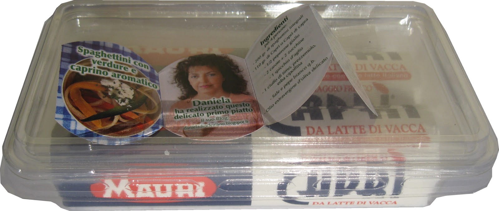 La mia ricetta sui pack dei caprini Mauri | Daniela&Diocleziano