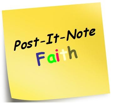 Sabbath Walk: "Sticky" Faith vs "Post-It-Note" Faith