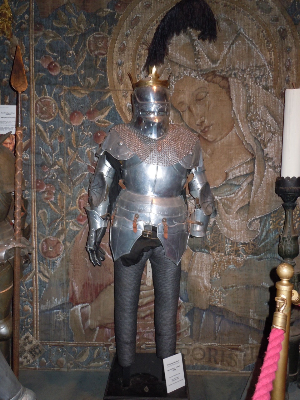 Hollywood Movie Costumes and Props: Sean Connery's armour from Sword of ...