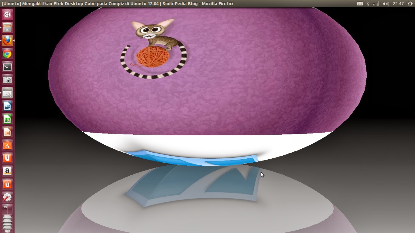 Mengaktifkan Compiz Desktop Cube Di Ubuntu 13 04