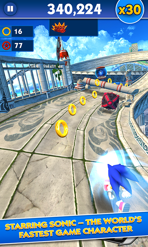 Mod Apk Sonic Dash V3.7.2.Go (Mod Money/Unlock/Ads-Free) - Dowen Mod Apk