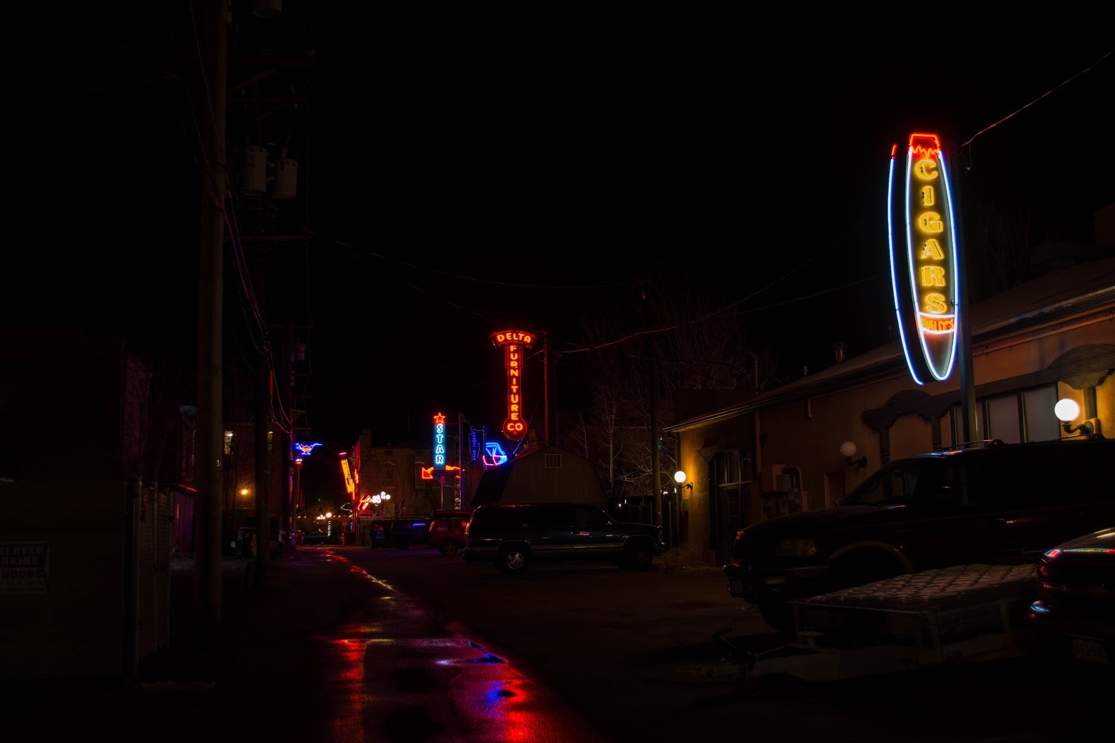 JP Photography: Pueblo's Neon Alley