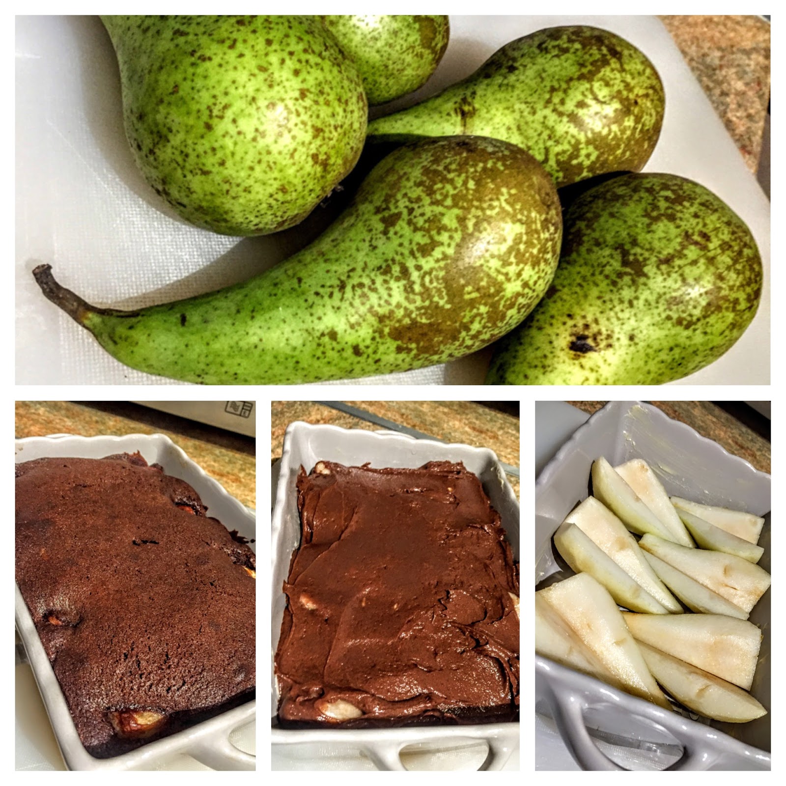 Babaduck: Chocolate Pear Sponge Pudding