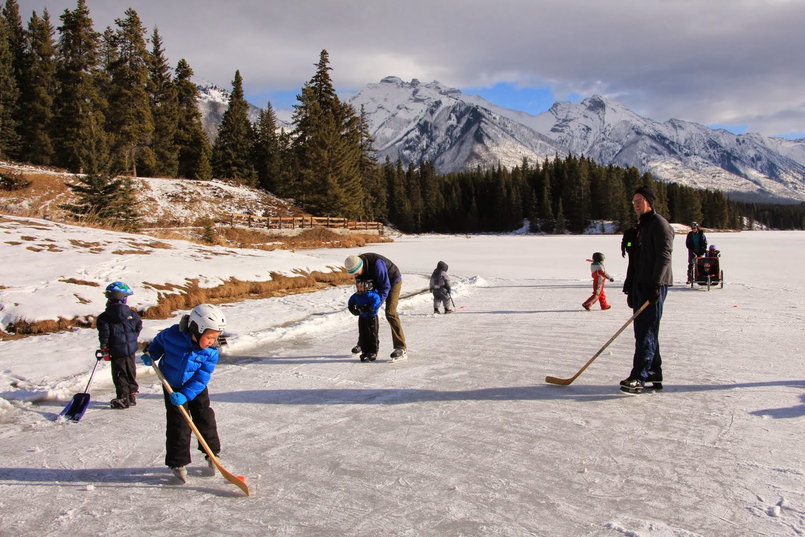 Family Adventures in the Canadian Rockies: Wild Mountain Skating Guide ...