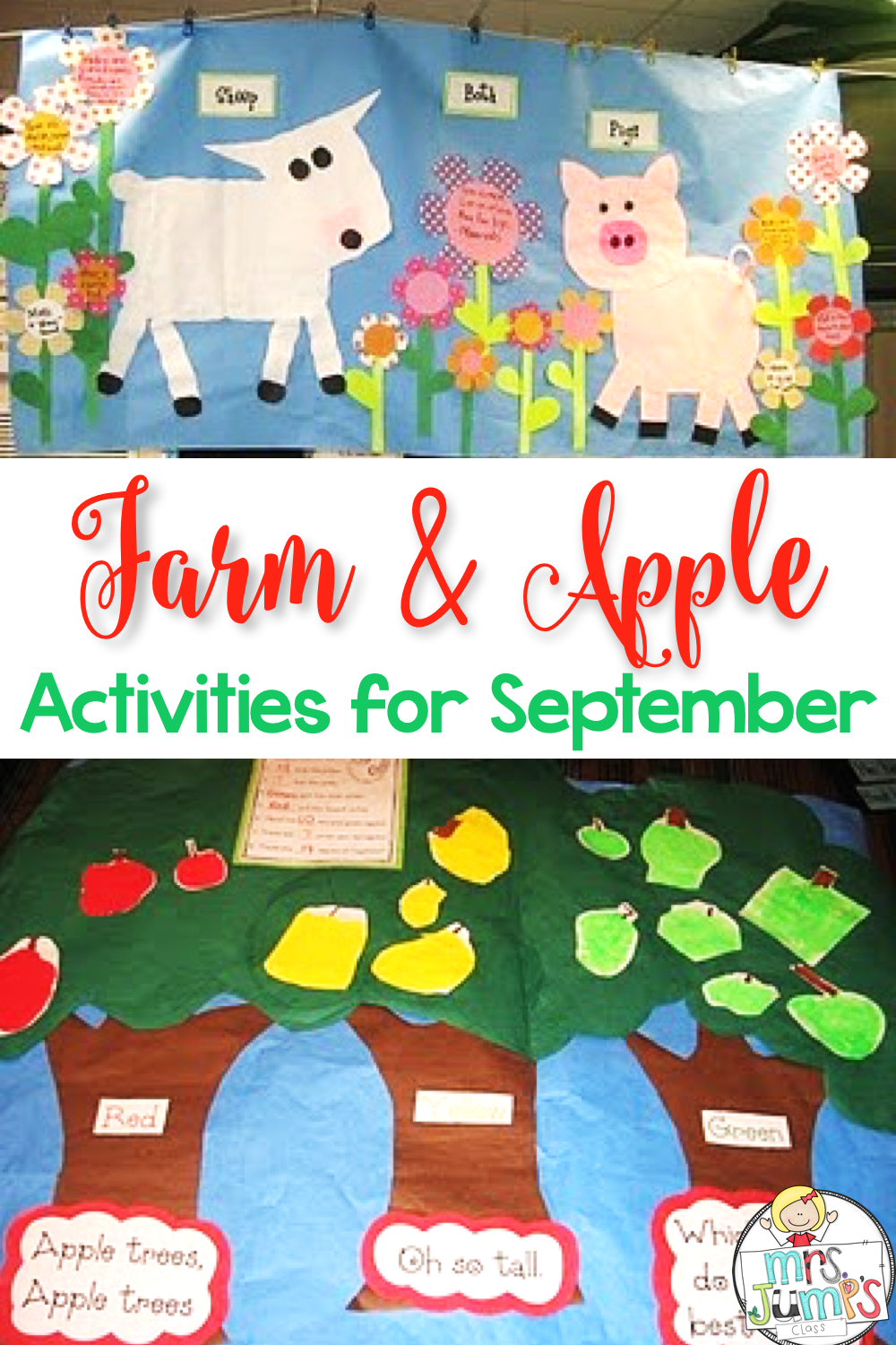 Farm and Apple Fun! - Mrs. Jump's Class