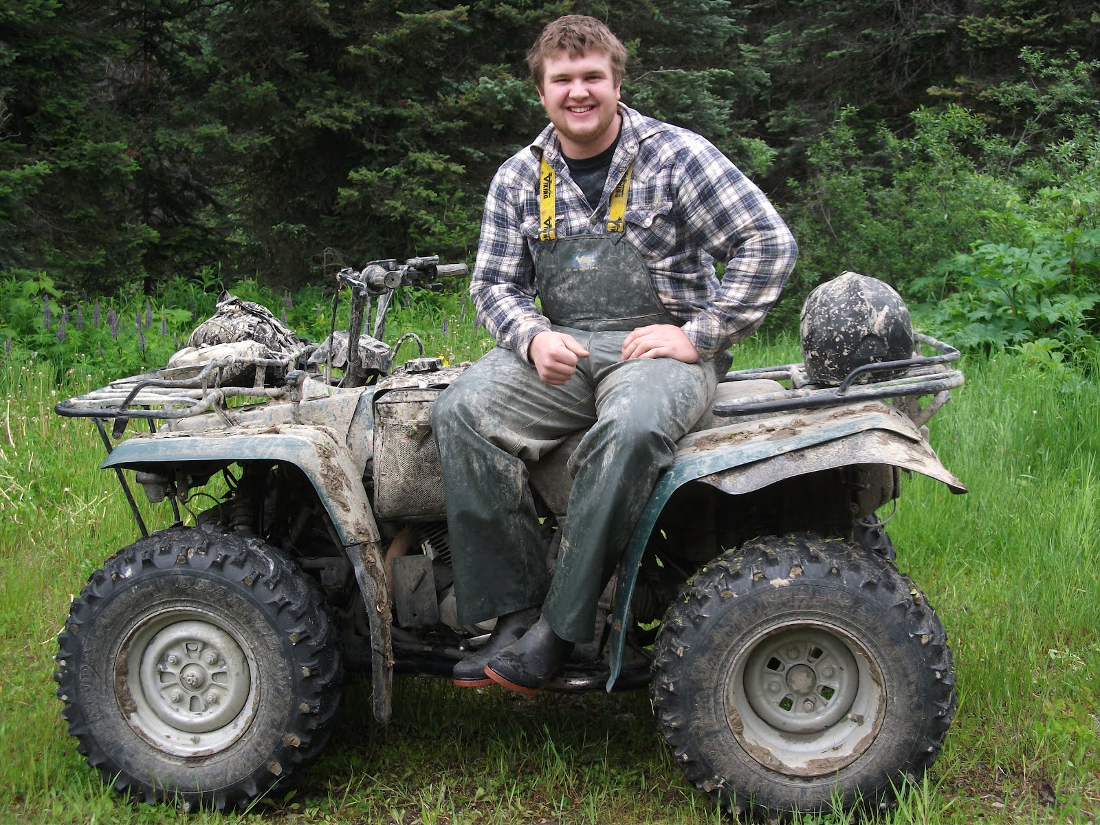 Shelby in P.G.: Quading....AKA Being Covered in Mud