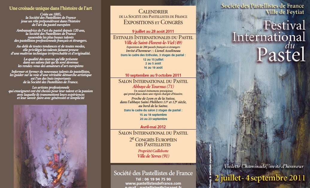 Artists in Pastel: Summer Exhibitions, French Pastel Society, Société ...
