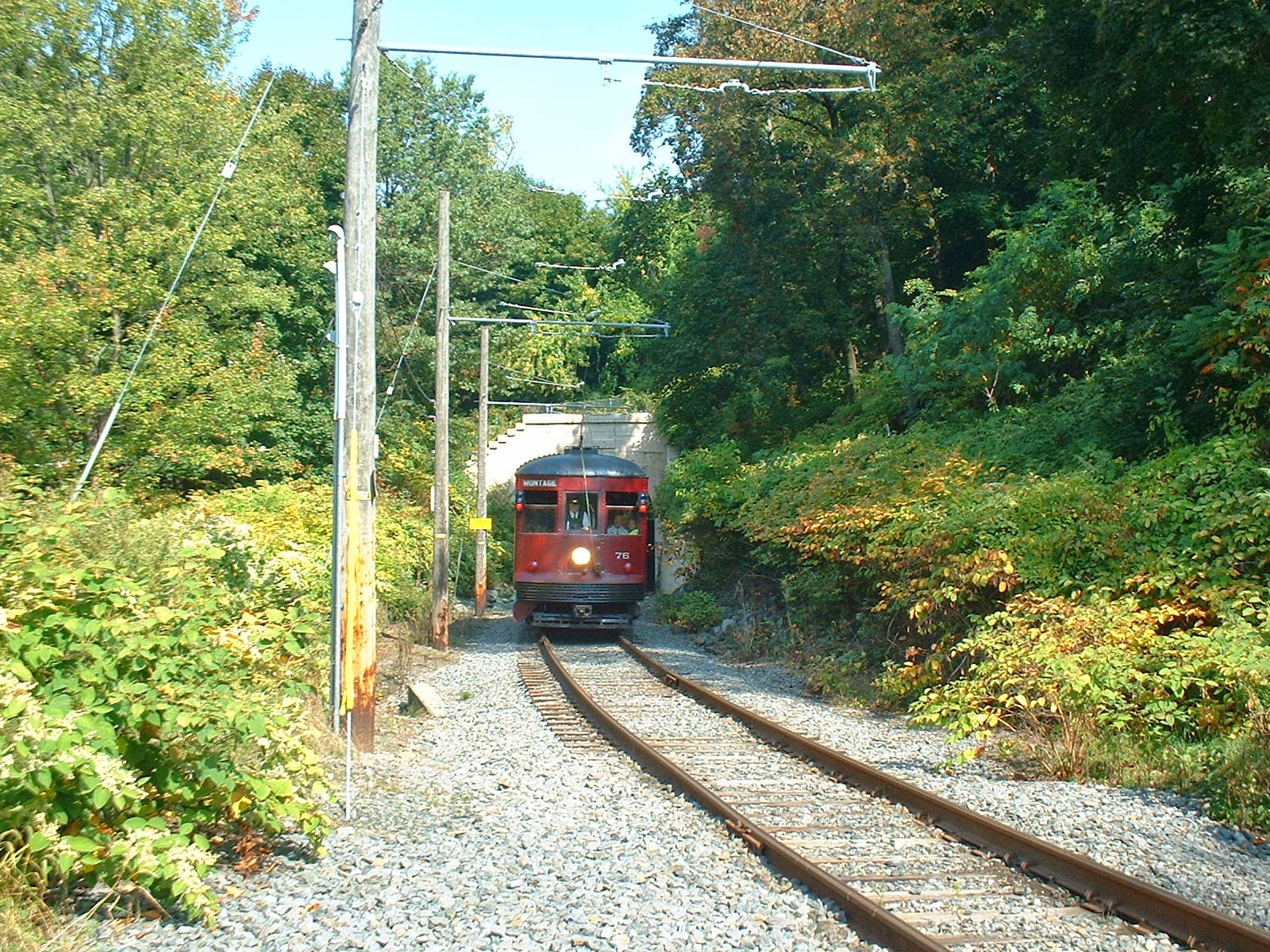 Frank's Place: Laurel Line Tunnel