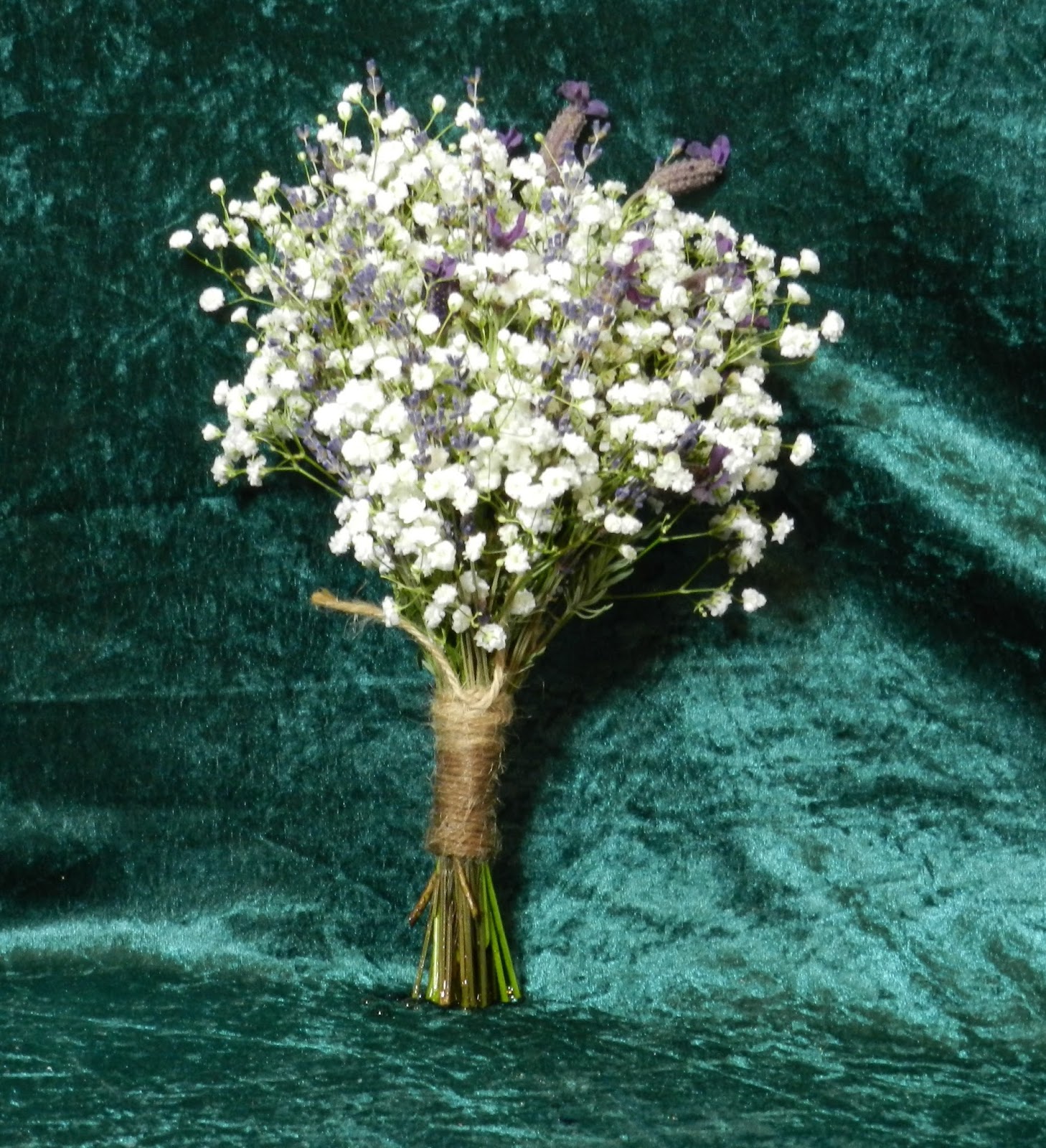 Sandra's Flower Studio.: Lavender and Gypsophila wedding flowers