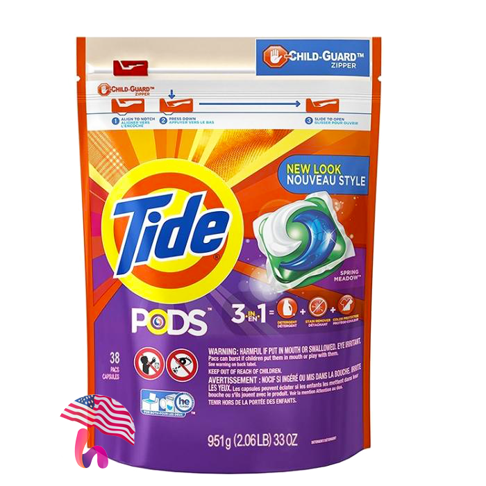 Viên giặt xả Tide Pops 3 in 1 - Hàng Mỹ Xách Tay - Chuyên cung cấp hàng ...