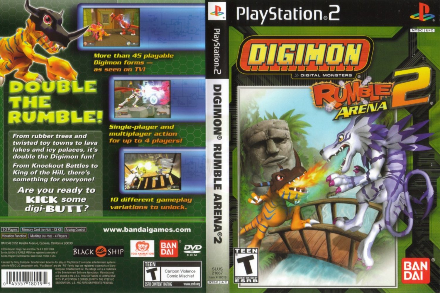 walkthrough game indo: Cheat Codes Digimon Rumble Arena 2 PS2 ...