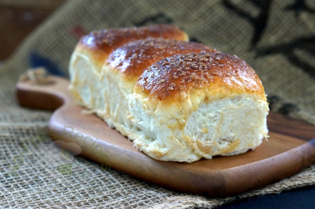 Plain buns - (Gelatinized method) ~ 普通面包子