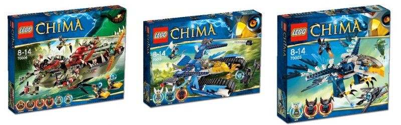 Brick End: Legends of Chima Set Pictures + Chima Speedorz