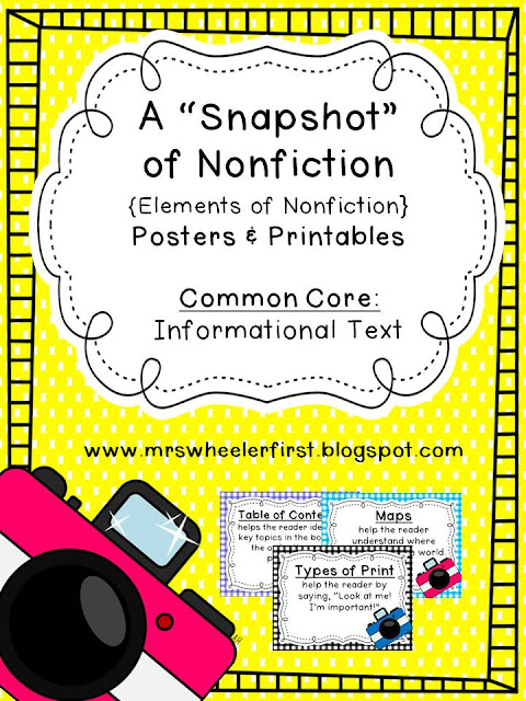 Mrs. Wheeler's First Grade Tidbits: Nonfiction Notebooks