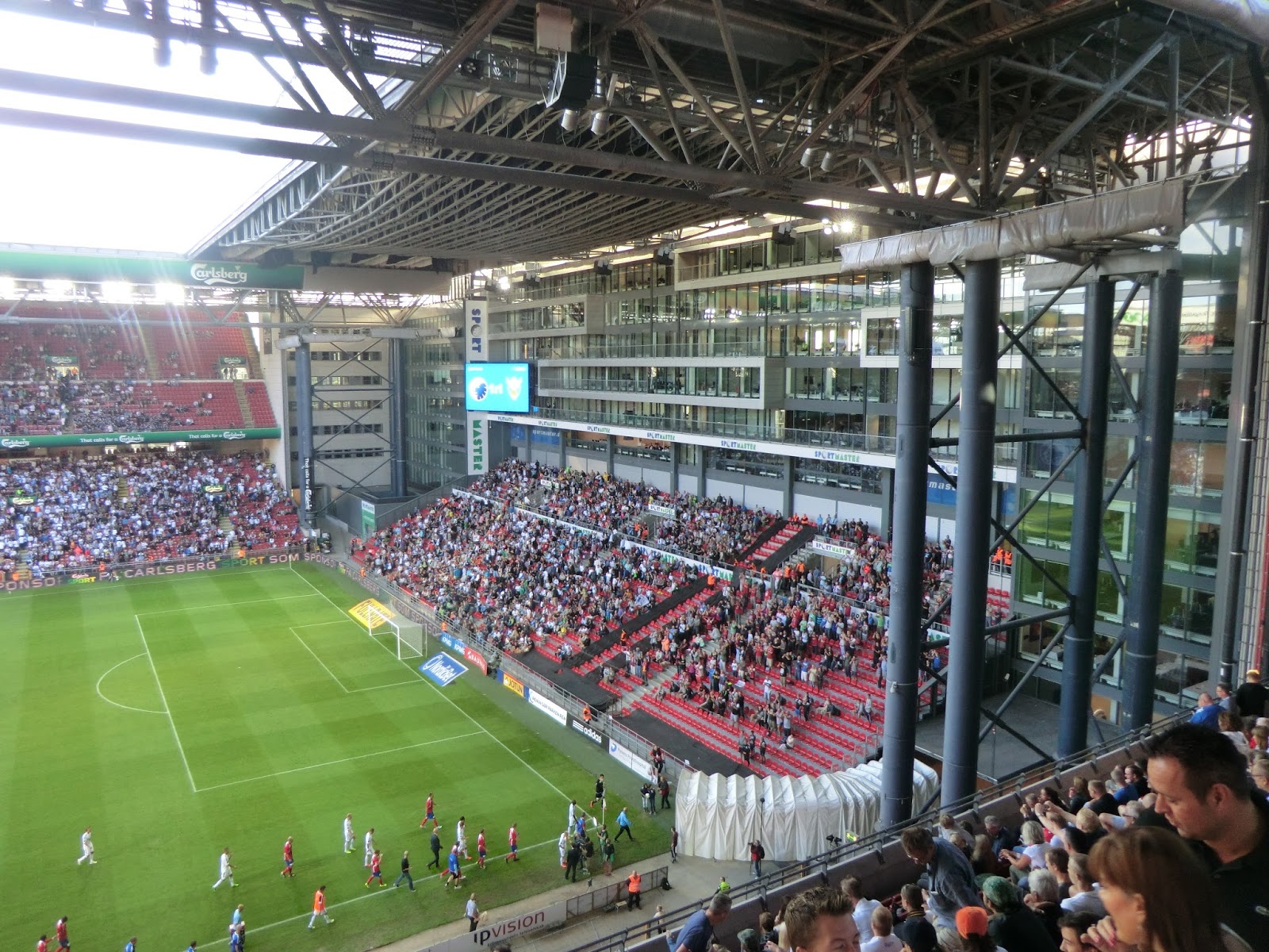 L-Tours: 25.08.2013 Superligaen DK: FC Kopenhagen - FC Vestsjælland 1:1