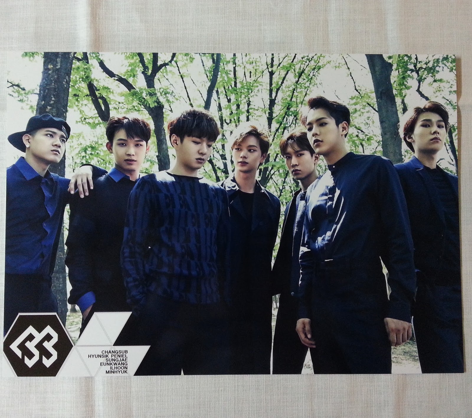 Hyuny's Collection: BTOB Photo Poster A3 Bromide KPOP Star Gift Hard Tube