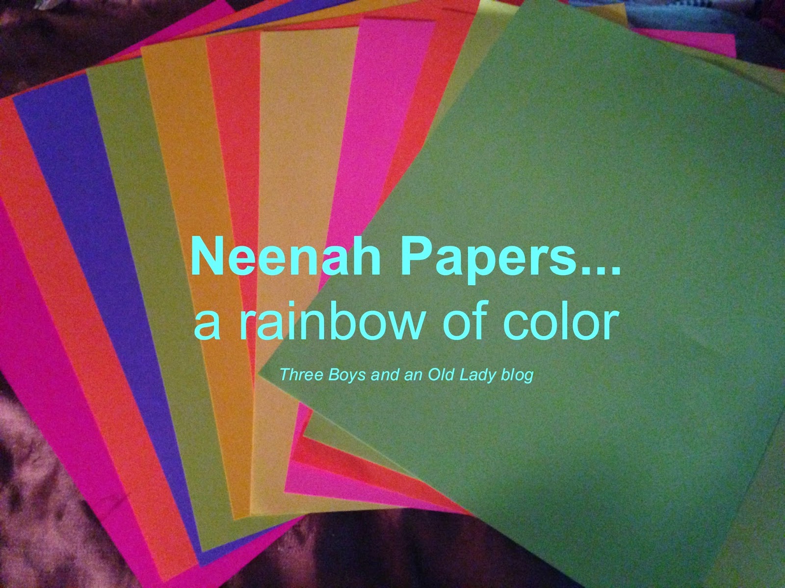 Neenah Paper Astrobrights... A Rainbow of Color