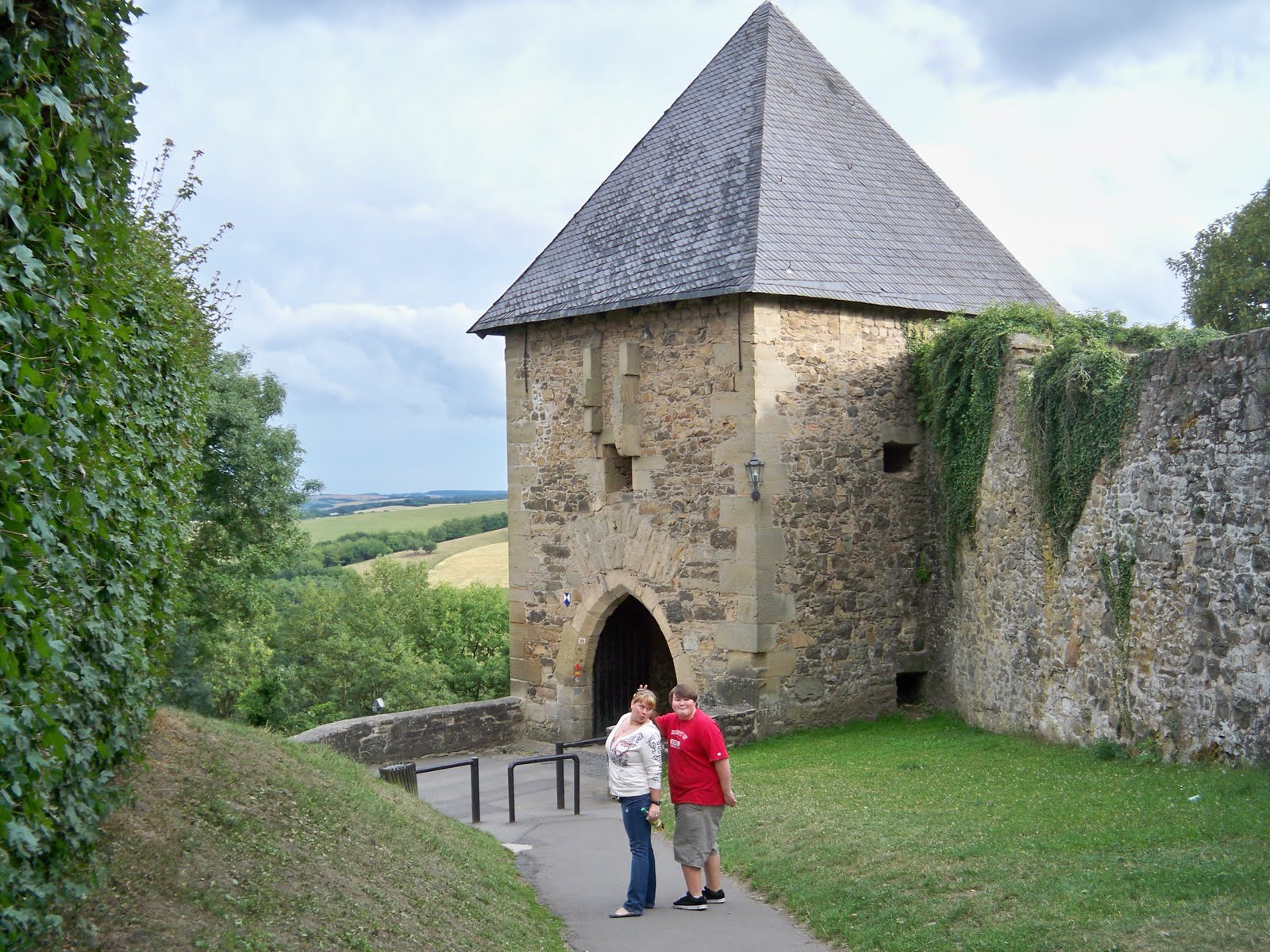 Goofy in Germany: Our Vist to Kusel GE Burg Lightenberg Castle 9 Jul 2011