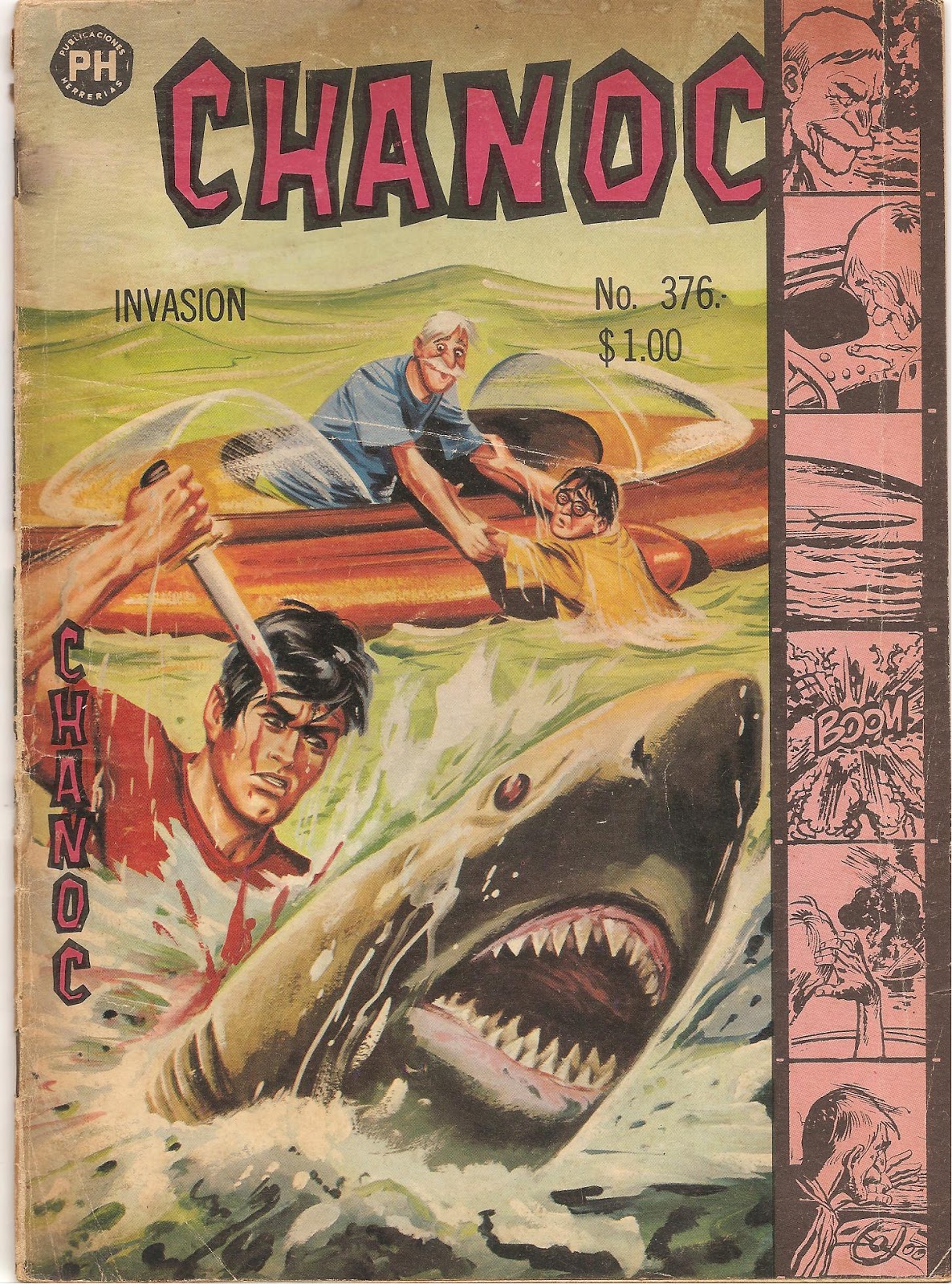 BAZAR DE COMICS EL REMATE : CHANOC AVENTURAS DE MAR Y SELVA